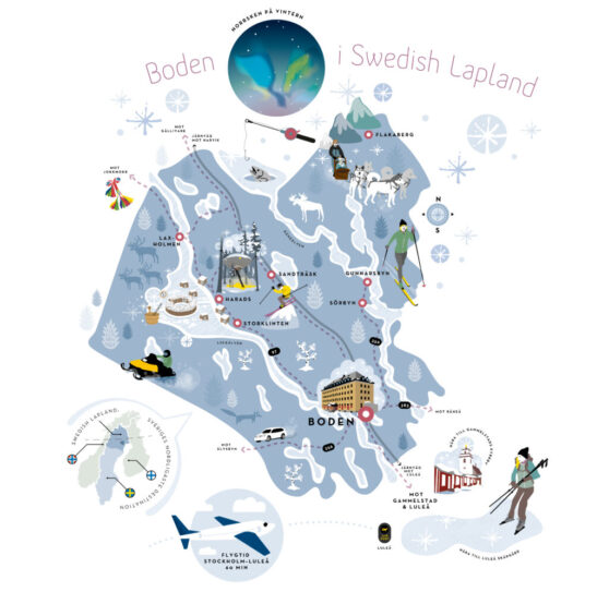 Travel here - Visit Boden